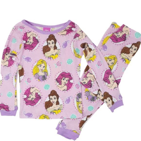 Disney | Pajamas | Disney Princess Pajama Set | Poshmark